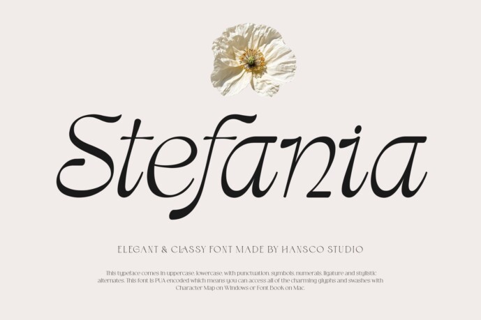 Stefania Font - Free Font