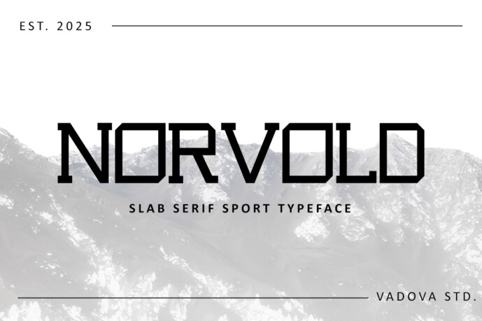 Norvold Slab Serif Font - Free Font