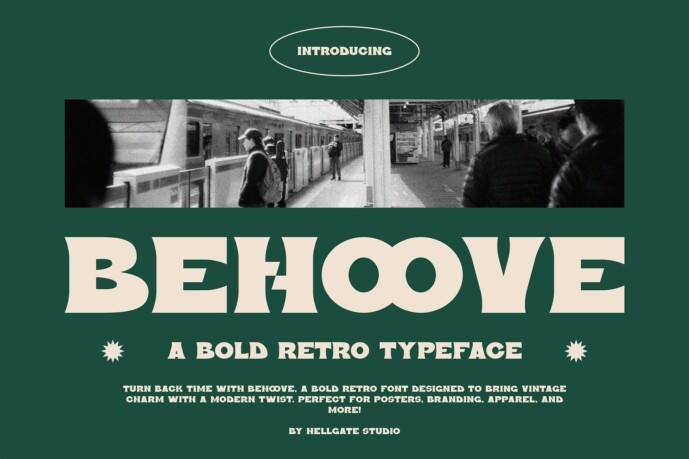 Behoove Retro Font - Free Font