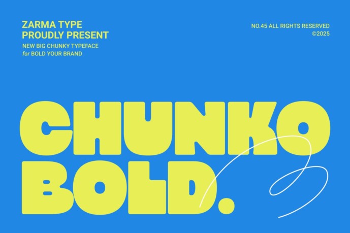Chunko Bold Font - Free Font