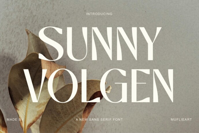 Sunny Volgen Font - Free Font