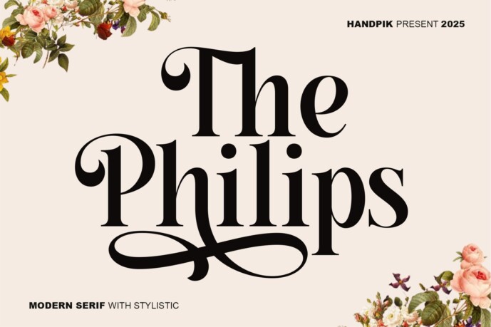 The Philips Font - Free Font