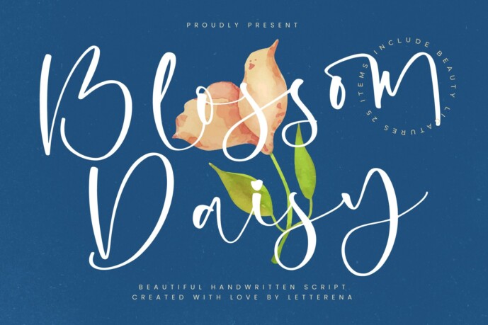 Blossom Daisy Handwritten Script - Free Font