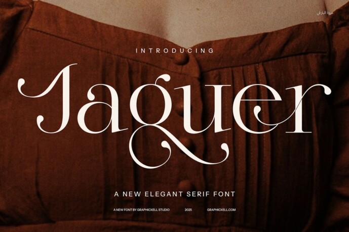 Jaguer Stylish Serif Font - Free Font