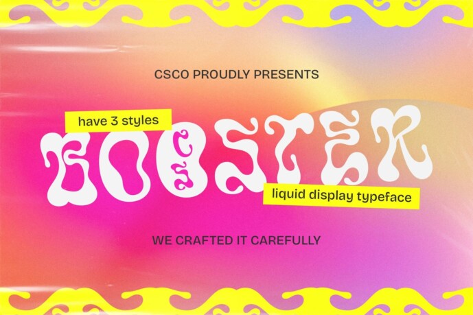 Booster Font - Free Font