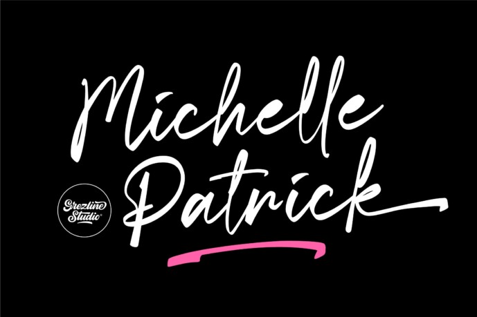 Michelle Patrick Font - Free Font