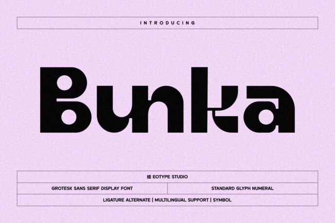 Bunka Font - Free Font