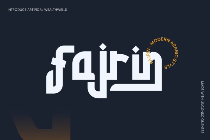 Fajrin Modern Arabic Font - Free Font