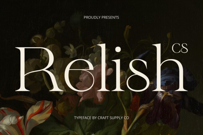 Relish – Aesthetic Font - Free Font