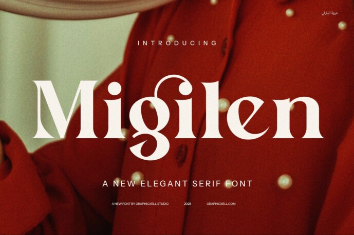 Migilen Modern Serif Font - Free Font