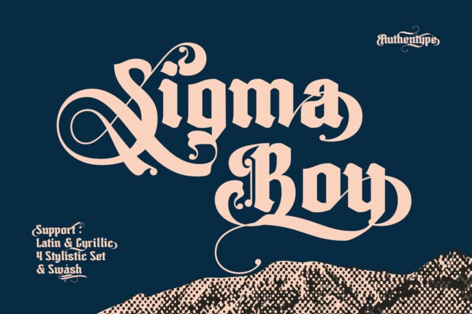 Sigma Bo Font - Free Font
