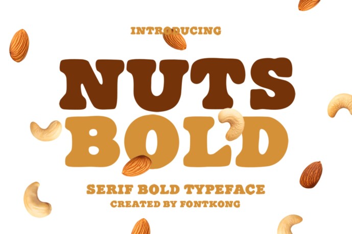 Nuts Bold Font - Free Font
