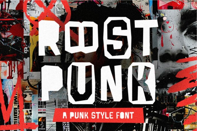 Roost Punk Font - Free Font
