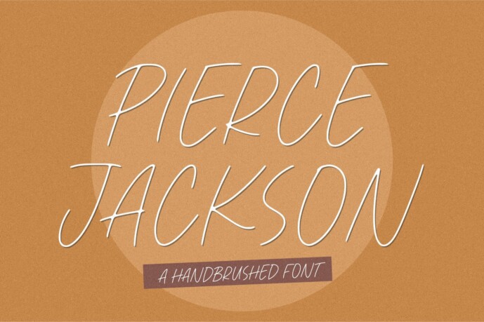 Pierce Jackson Font - Free Font