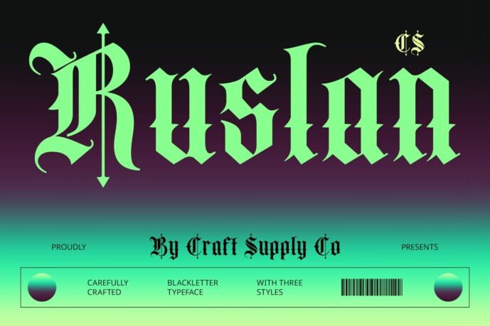 Ruslan Font - Free Font
