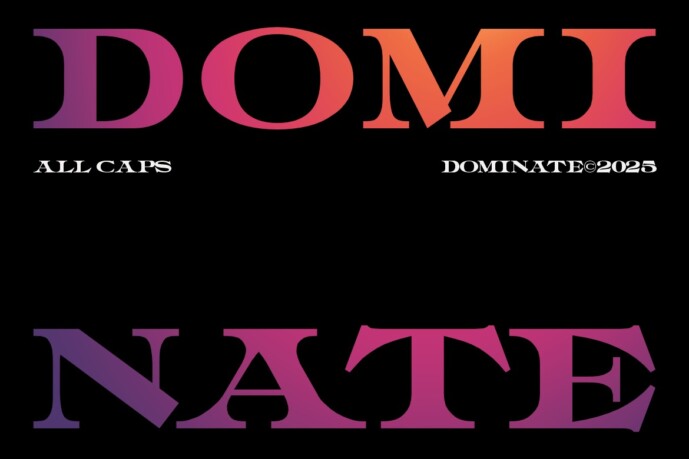 WS Dominate Font - Free Font
