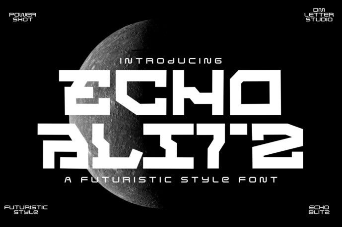 Echo Blitz Font - Free Font