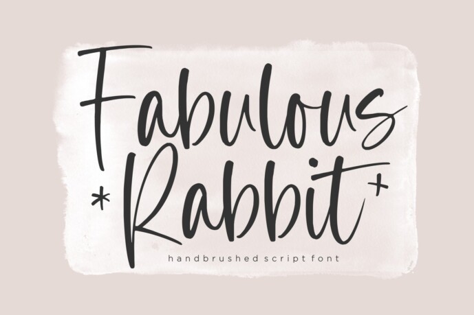 Fabulous Rabbit Font - Free Font