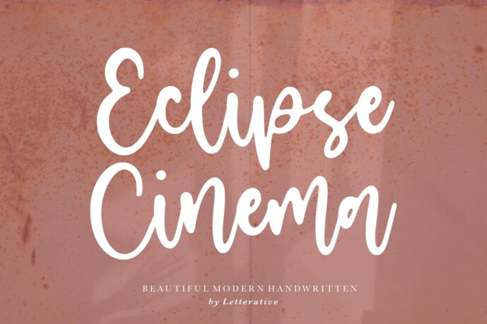 Eclipse Cinema Font - Free Font