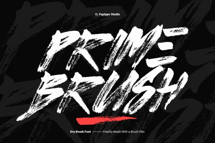Prime Brush Font - Free Font