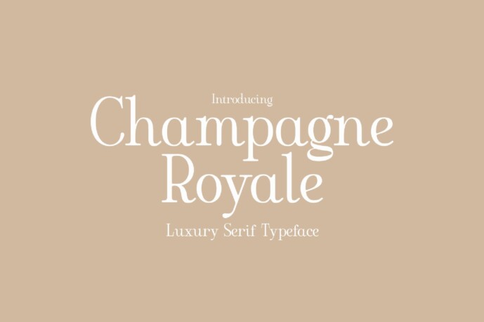 Champagne Royale Font - Free Font