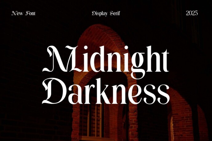 Midnight Darkness Font - Free Font