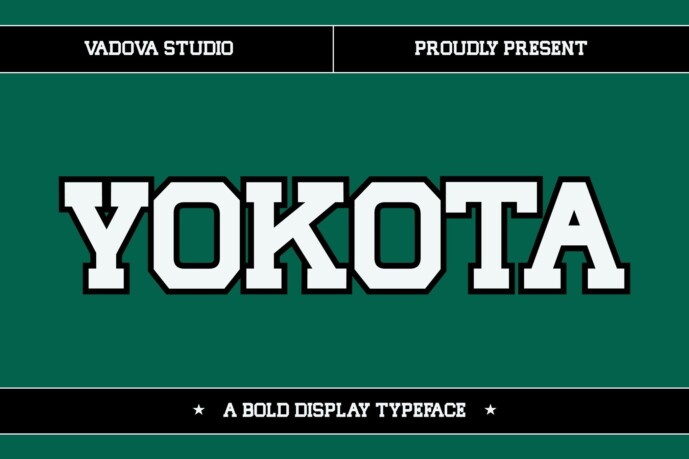 Yokota Bold Font - Free Font
