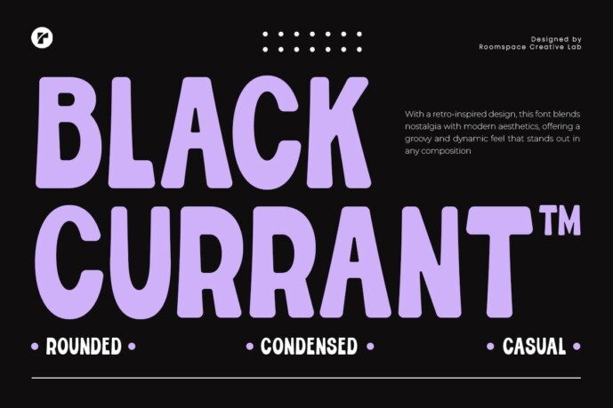 Black Currant Font - Free Font