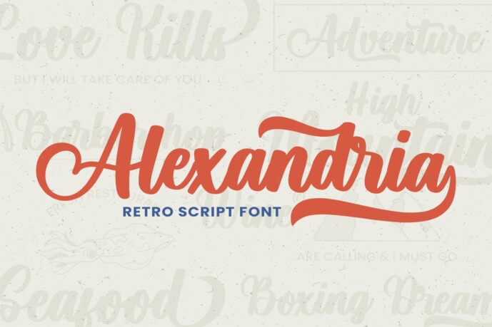 Alexandria Font - Free Font