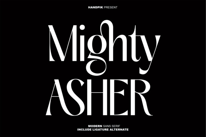 Mighty Asher Font - Free Font