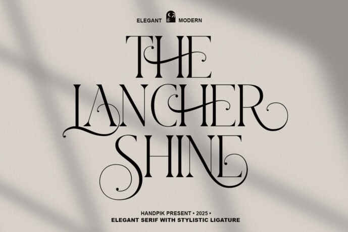 Lancher Font - Free Font