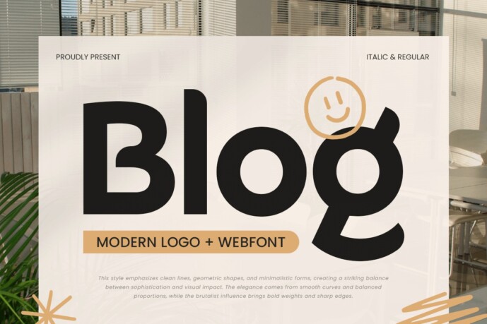 Blog Font - Free Font