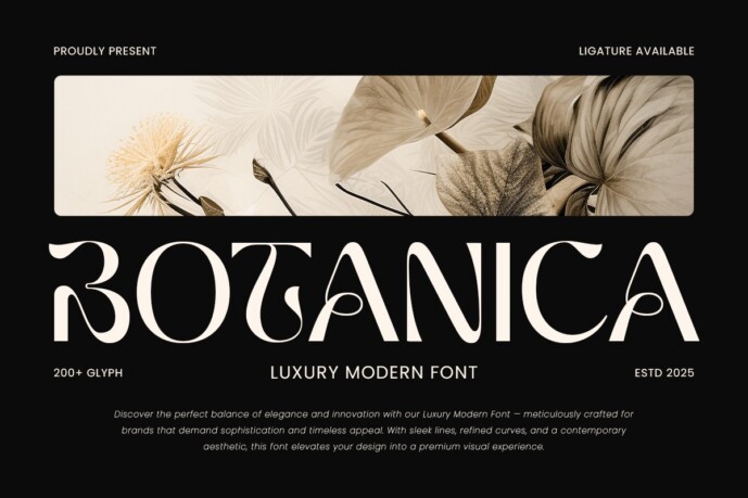 Botanica Font - Free Font