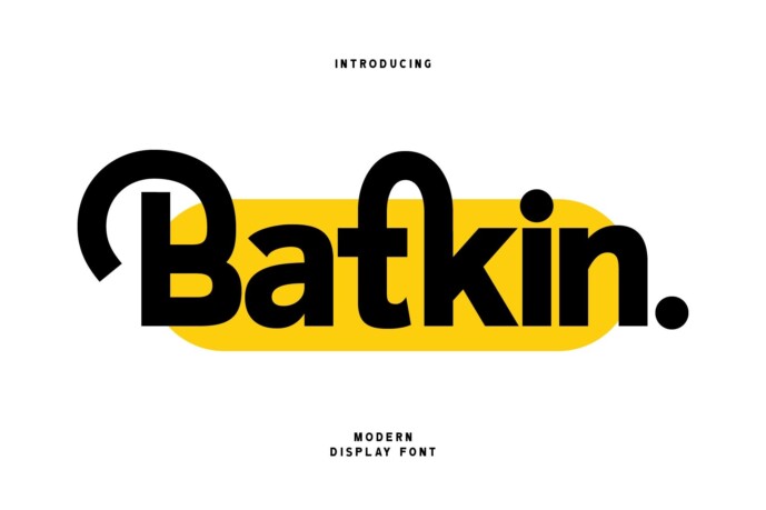 Batkin Font - Free Font