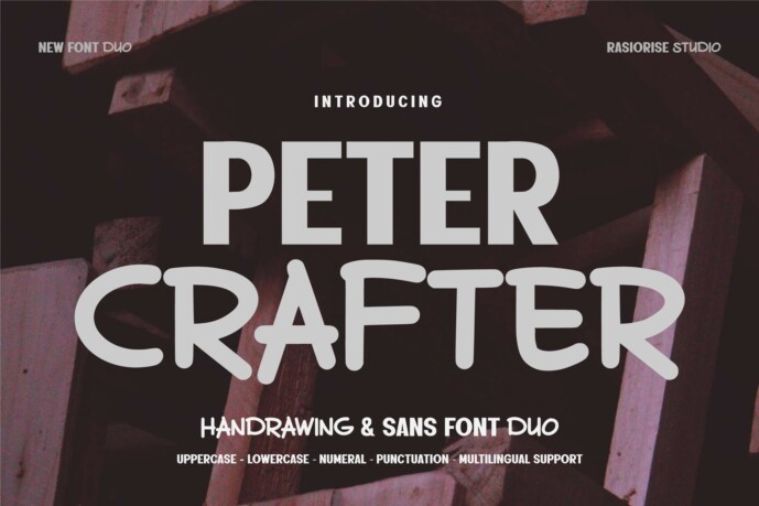 Peter Crafter Font - Free Font