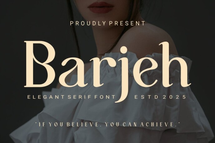 Barjeh Font - Free Font