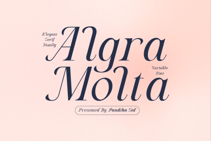 Algra Molta Font - Free Font