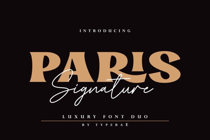 Paris Font - Free Font