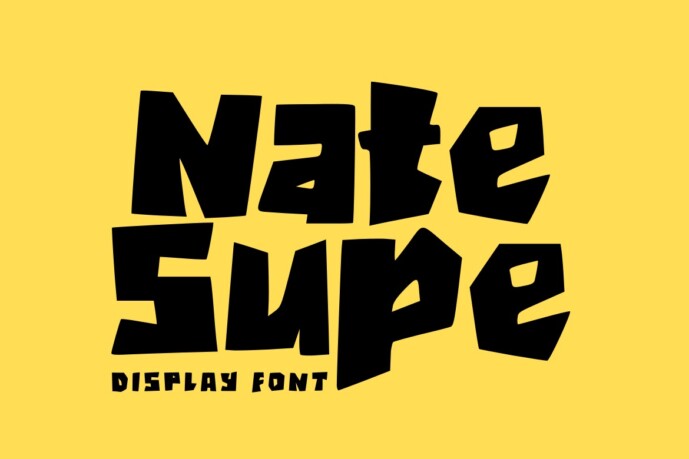 Nate Supe Font - Free Font