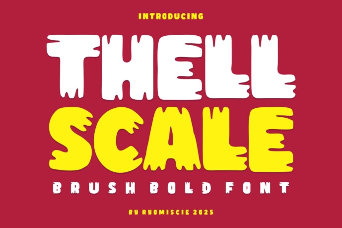 Thell Scale Font - Free Font