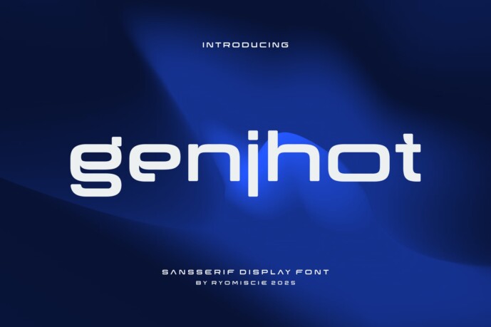 Genjhot Font - Free Font
