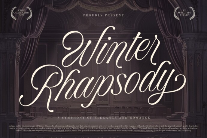 Winter Rhapsody Font - Free Font