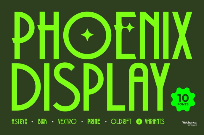 Phoenix Display Font - Free Font