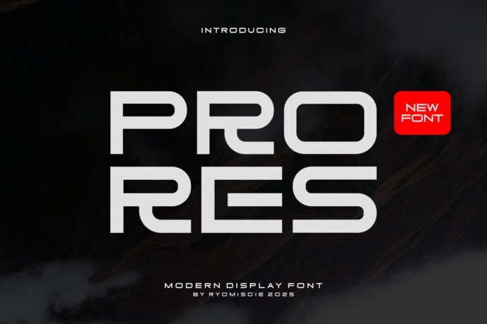 Pro Res Font - Free Font