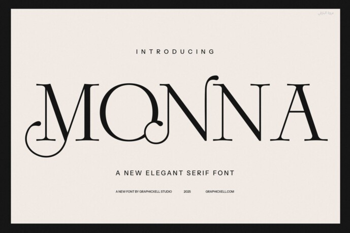Monna Font - Free Font