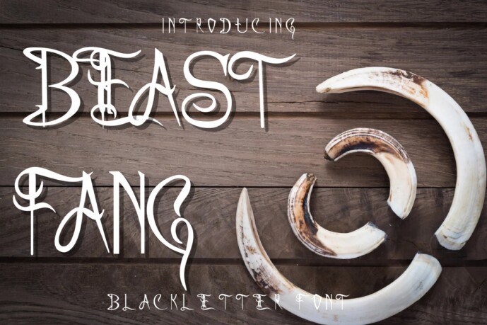 Beast Fang Font - Free Font