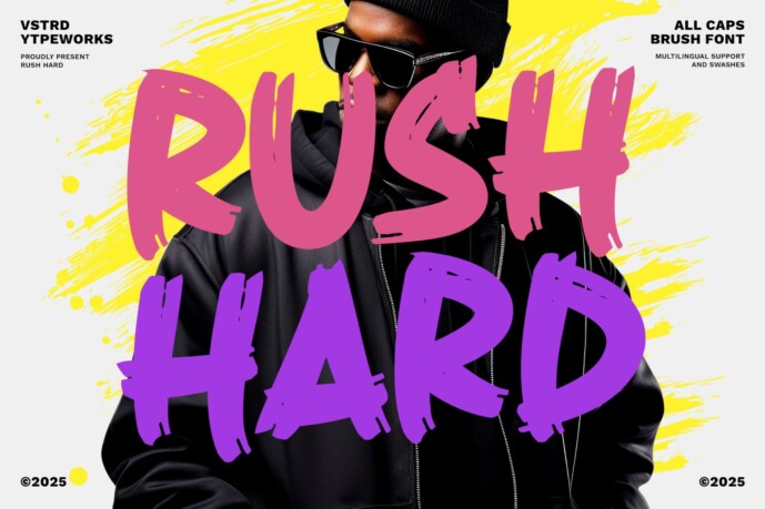 Rush Hard Font - Free Font