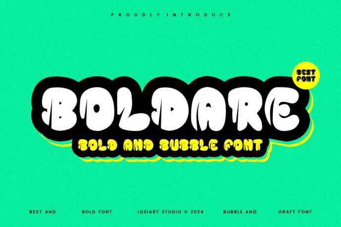 Boldare Font - Free Font