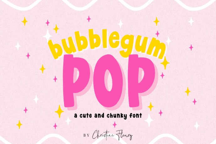 Bubblegum Pop Font - Free Font