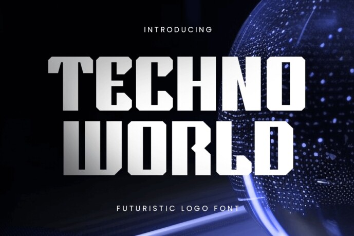 Techno World Font - Free Font